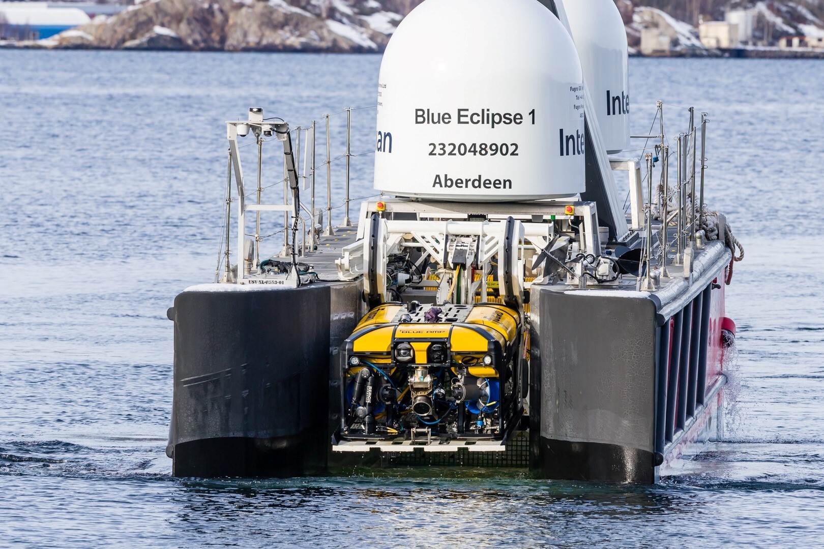 Fugro launches Blue Eclipse USV in Norway – set for North Sea mission